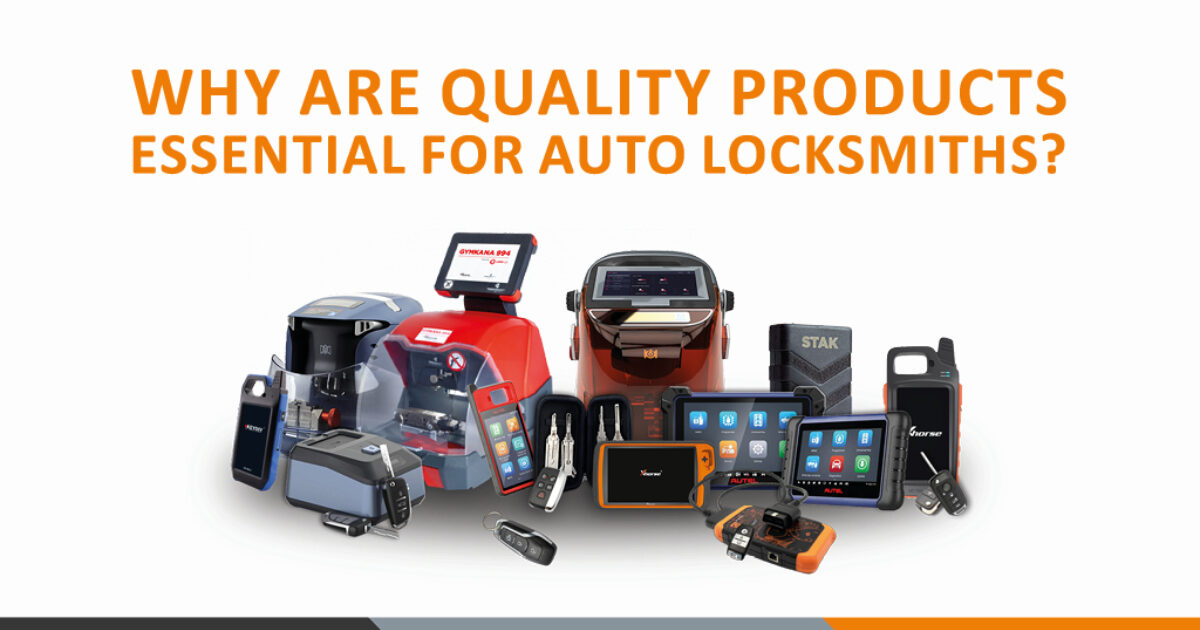 3D Group | WHY ARE QUALITY PRODUCTS ESSENTIAL FOR AUTO LOCKSMITHS?